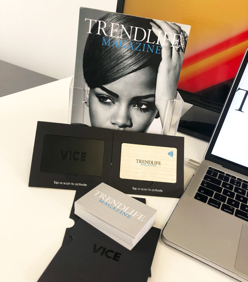 V1CE have set the trend for business cards for 2020 and beyond